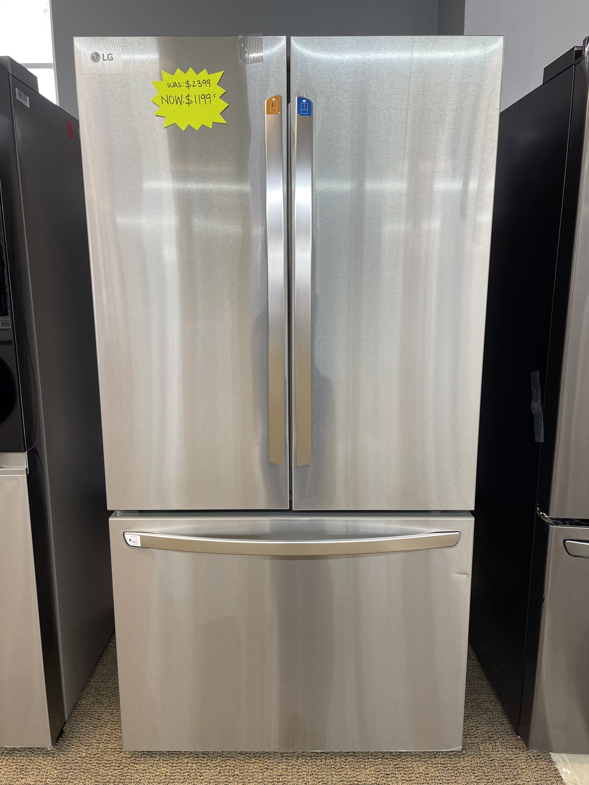 32 cu. ft. Smart Standard-Depth MAX French Door Refrigerator with ...